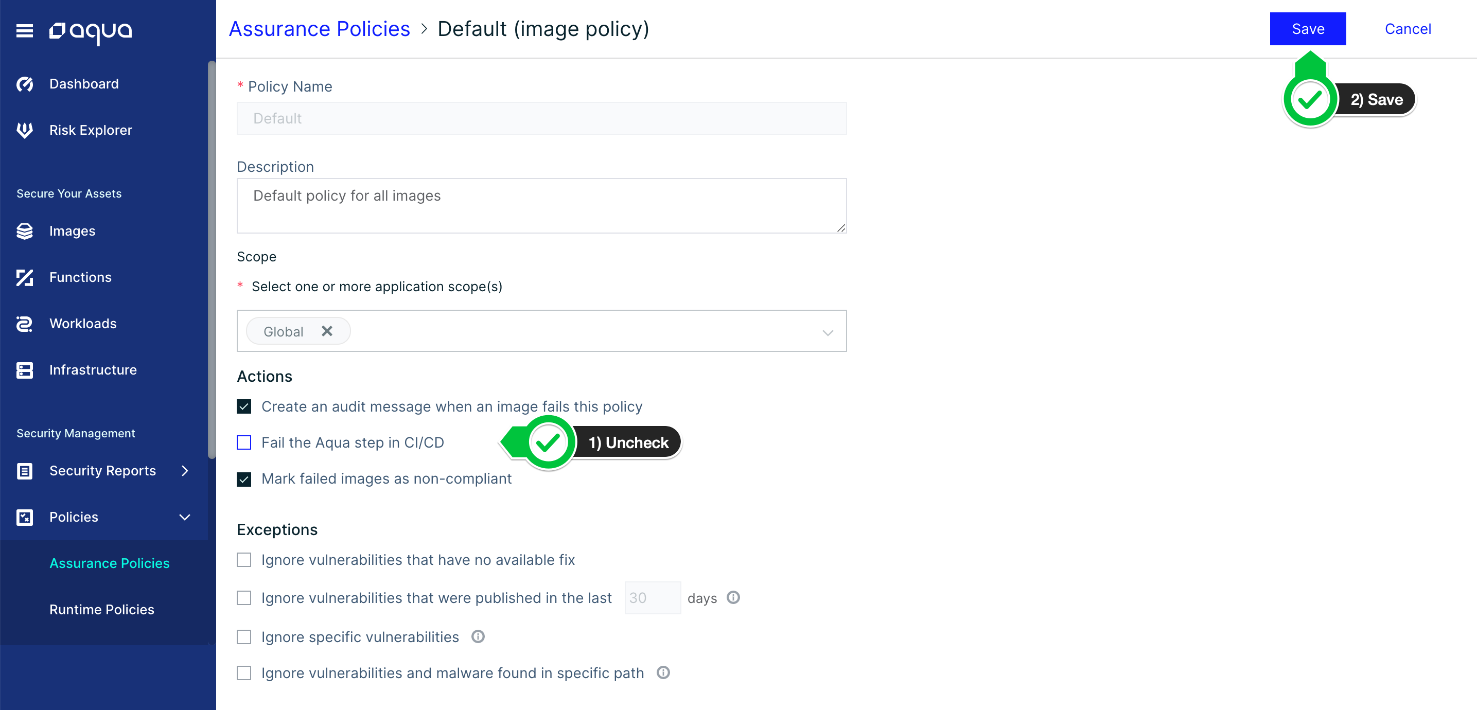 Trigger a new release :: Aqua Security Workshop